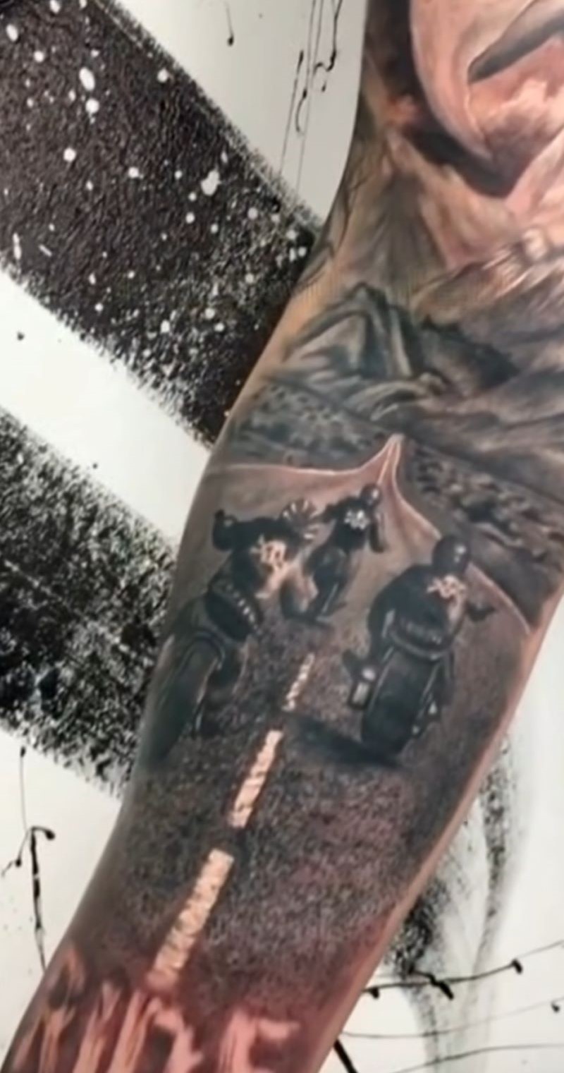 Blue Sky Riding Tattoo Gallery - Blue Sky Riding
